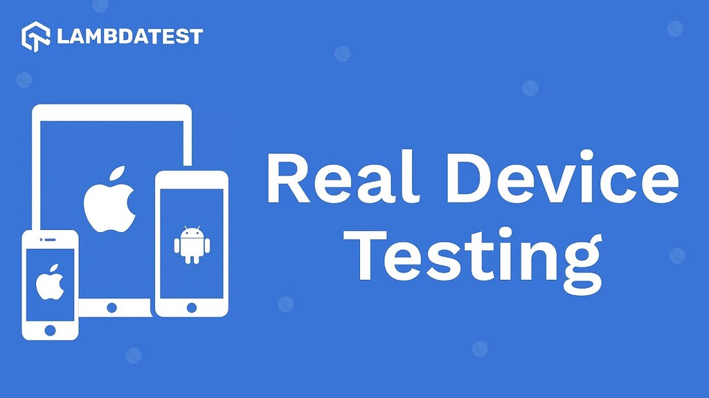 [tutorial] How To Perform Real Time Testing On Real Devices💡 Manual Testing ️ Lambdatest