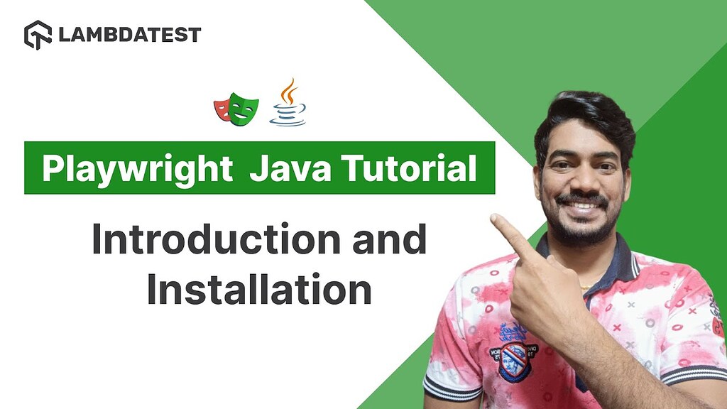 Playwright Java Tutorial 🎠| Introduction and Installation | Part I ... Playwright Java Tutorial 🎠| Introduction and Installation | Part I ...