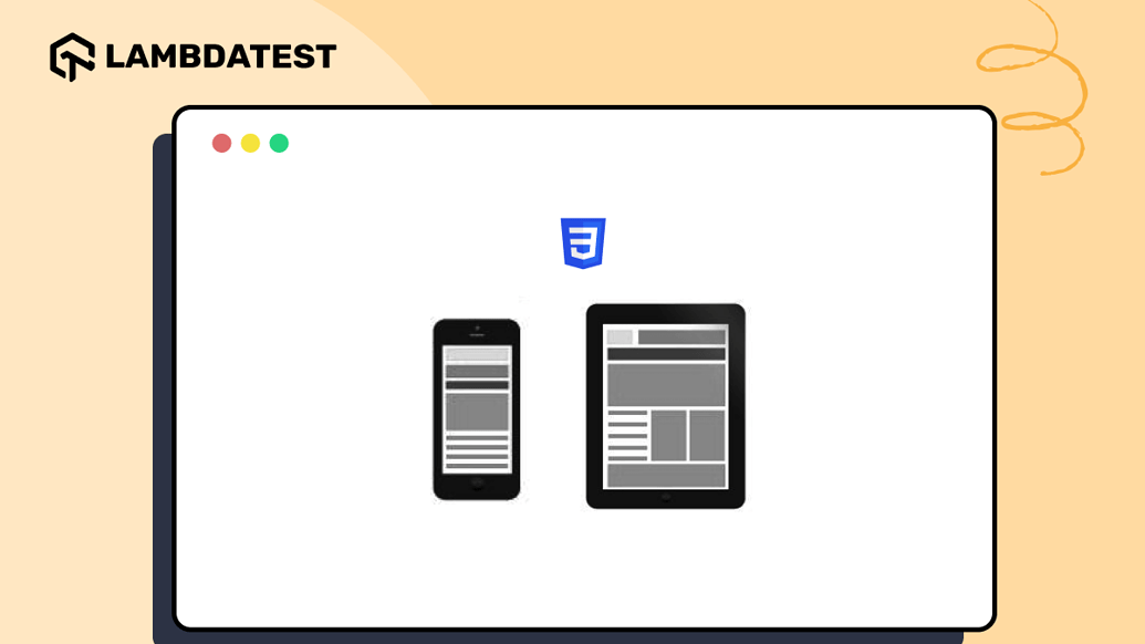 How do I target portrait mode with a media query? - TestMu AI Community